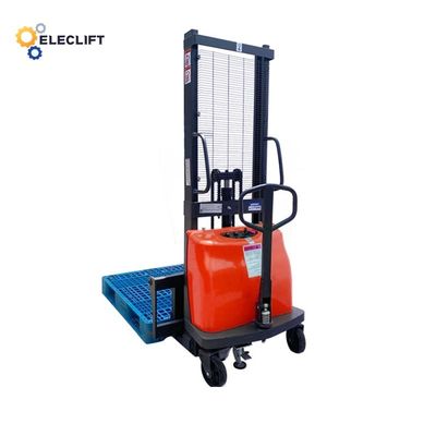 Radius Putar Minimum 1400-1800mm Semi Electric Stacker 3000kg Pallet Jack